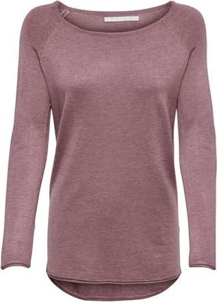 Only Mila - Pull - Manches Longues - Femme - Rose (Mesa Rose) - FR: 38 (Taille Fabricant: M)