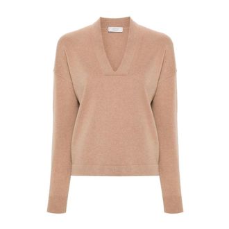 PESERICO V-Ausschnitt Strickware - - Knitwear - Damen - Braun - M