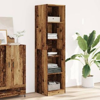 vidaXL Vidaxl - Garde-robe vieux bois 50x50x200 cm bois ding&eacute;nierie