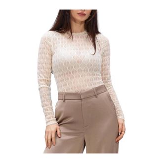 Notre-V Damen, Blusen & Hemden, Beige, XSGr&ouml;&szlig;e