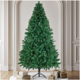 TecTake K&uuml;nstlicher Weihnachtsbaum, dichter Tannenbaum k&uuml;nstlich, flexibel biegbare k&uuml;nstliche Tannenzweige, inkl. Stahlbaumst&auml;nder, Weihnachtsbaum als Weihna
