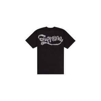 SUPREME Tape Tee - Homme - Tops - Noir - Taille: M