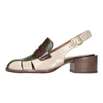 Chie Mihara Femme, Chaussures, Multicolore, Taille: 37 EU Sendal Saabmilitary-Sand