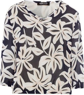 Frank Walder Klassische Bluse mit liebevollen Details