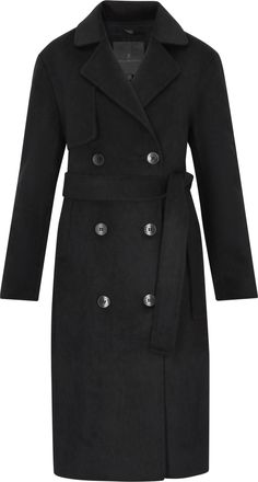 Dreimaster Dreimaster Mantel Frauen Schwarz