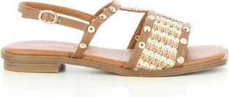 Noa Harmon Femme, Chaussures, Brun, Taille: 36 EU 10259 Flat Sandal