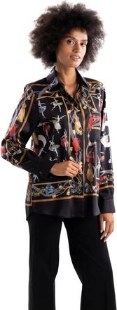 5 Progress Ballerina-Hemdbluse - - Blouses & Shirts - Damen - Mehrfarbig - M