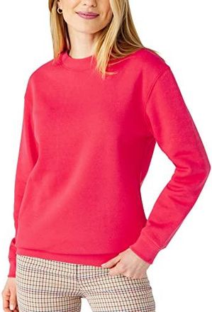 Damart Sweat-Shirt en Molleton Femme Rose Taille 42/44