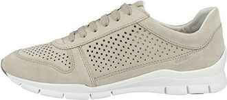 Geox Femme D Sukie B Sneakers, Lt Taupe, 36 EU