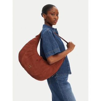 Pinko Handtasche PINKO Slouchy Hobo Big PE 25 PLTT 104295 A29N Braun