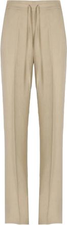 Antonelli Femme, Pantalons, Beige, Taille: 38 FR Selena Drawstring Pantalons