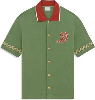 Dr&ocirc;le de Monsieur Homme, Chemises, Vert, Taille: M Chemise &agrave; manches courtes