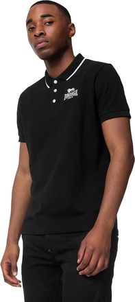 Lonsdale Herren Ballygalley Poloshirt, Black/White, 3XL EU