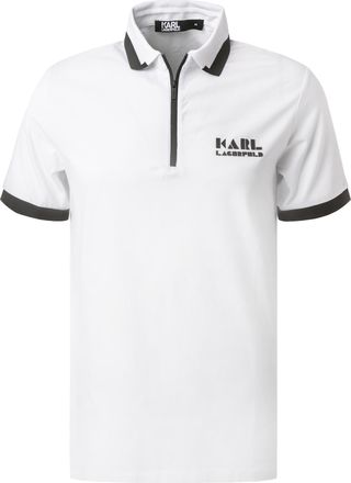 Karl Lagerfeld Herren Polo-Shirt weiß