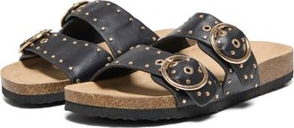 Only MAXI 15 Polyurethan Damen Schwarze Sandalen