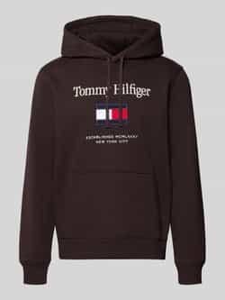 Tommy Hilfiger Regular Fit Hoodie aus Baumwoll-Mix