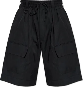 Yohji Yamamoto Homme, Shorts, Noir, Taille: S Cargo Shorts