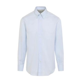 Brunello Cucinelli Klassisches Hemd - - Shirts - Herren - Blau - XL