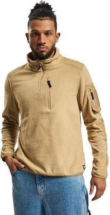Brandit Fleece Troyer Ripstop, color: camel, size: 3XL