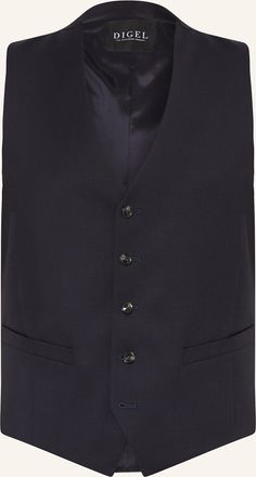Digel Anzugweste Dan Regular Fit blau