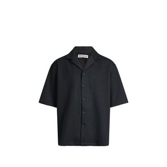 Minimum Chemise textur&eacute;e droite &agrave; manches courtes