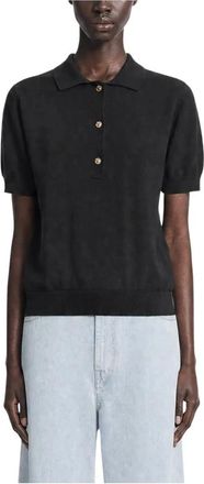 Max Mara Polo Smmpomposa - Femme - Tops - Noir - Taille: 40 FR