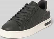 A|X Armani Exchange Sneaker mit Schn&uuml;rung und Logo-Muster