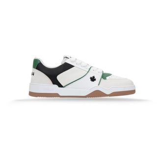 Dsquared2 Herren Leder-Sneaker mit Schn&uuml;rung - - Shoes - Herren - Mehrfarbig - 41 EU