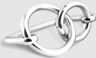 Ginette NY Bague Double Fusion Argent