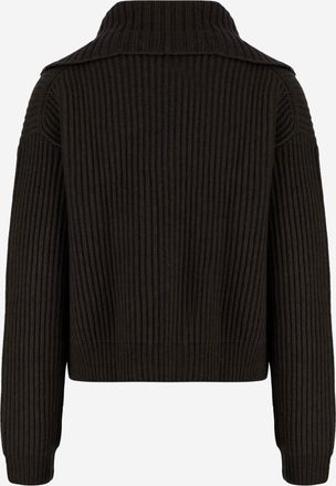 arch4 Ribbed Cashmere Sweater - Brown