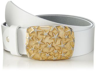 MGM Damen G&uuml;rtel Sky of Stars, Gr. 90 cm, Wei&szlig; (wei&szlig;-gold 11)
