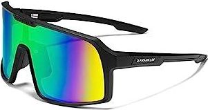 D.Franklin Lunettes de soleil unisexes avec verres de protection UV - Modèle wind - Lunettes de soleil pour Homme et Femme - Sunglasses