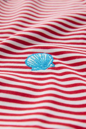 Next T-Shirt Gestreiftes T-Shirt mit Grafik (1-tlg)