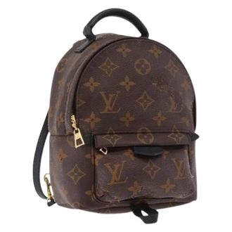 Louis Vuitton Pre-owned Monogram Canvas Backpack - - Pre-owned - Damen - Braun - ONE SIZE