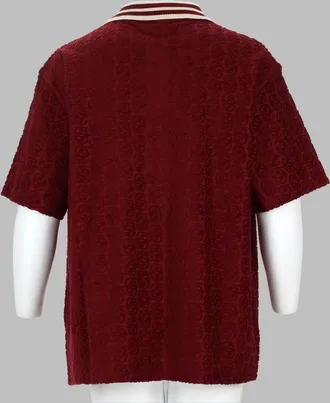 Dr&ocirc;le de Monsieur Monogram Cotton Shirt - Red