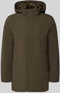 Geox Parka mit Kapuze und Eingrifftaschen