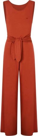 Emporio Armani Femme, Combinaisons et Ensembles, Orange, Taille: 38 FR Jumpsuit