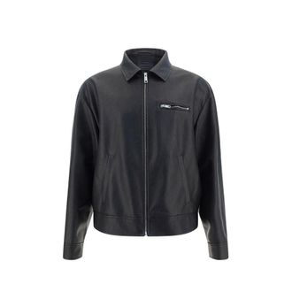 Prada Lamb Leather Jacket - Black