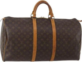 Louis Vuitton Pre-owned Keepall 55 - Femme - Pre-owned - Brun - Taille: ONE Size