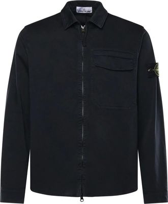 Stone Island Homme, Vestes, Noir, Taille: 2XL Light Jacket