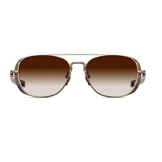 Matsuda M3115 Aviator Sonnenbrille - - Accessories - unisex - Gelb - 55 MM