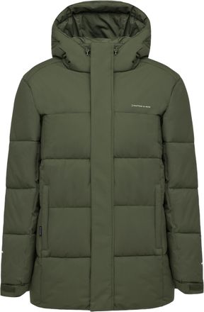 Kapten & Son Winter Puffer Jacket Olive XL | Winterjacke Damen & Herren gr&uuml;n | Solo oder als Top Layer f&uuml;r Light Puffer Jacket | atmungsaktiv, winddicht | Outdoorj