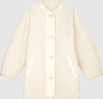 Isabel Marant Manteau R&eacute;versible Himemma &Eacute;cru