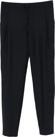 Fabiana Filippi Femme, Pantalons, Noir, Taille: 38 FR Pantalon Montefalco