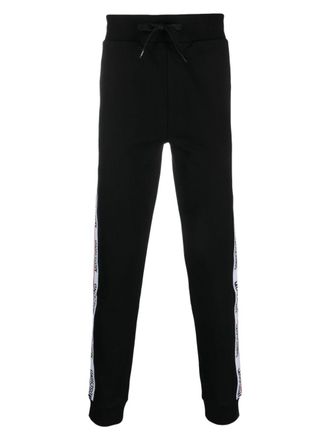 Moschino Jogginghose mit Logo-Print - Schwarz