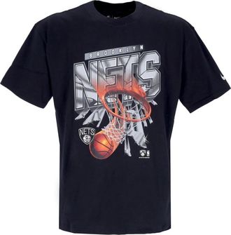 Nike NBA Courtside Shattered Tee Bronet - - Sport - Herren - Schwarzk - XL