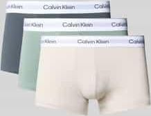 Calvin Klein Underwear Trunks aus Baumwoll-Mix im 3er-Pack Modell LOW RISE TRUNK 3PK