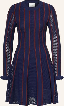 Claudie Pierlot Claudie Pierlot Strickkleid Mit R&uuml;schen blau