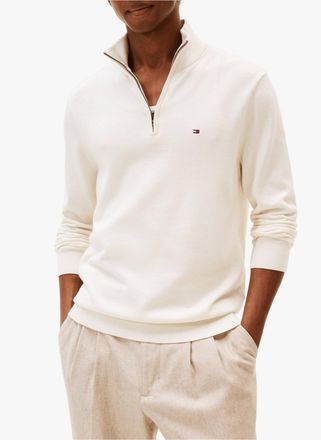 Tommy Hilfiger Pull col montant en coton