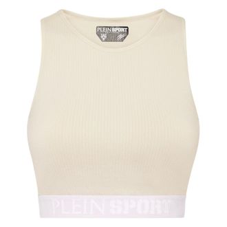 Plein Sport Femme, Tops, Gris, Taille: 42 FR Ribbed Seamless Bra